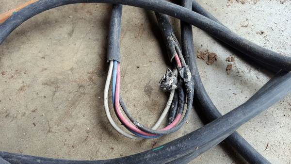 Damaged Electrical Cord