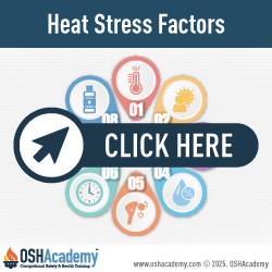 Heat stress factors graphic